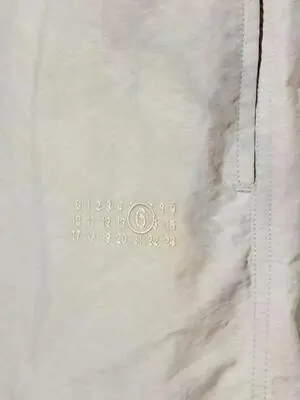 MAISON MARGIELA Drawstring Swim Shorts With Logo Embroidery
