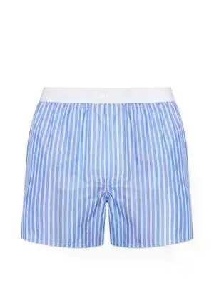 TOM FORD Vertical-stripe Boxer Shorts - Blue
