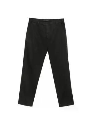MICHAEL COAL Belt Loop Trousers - Black
