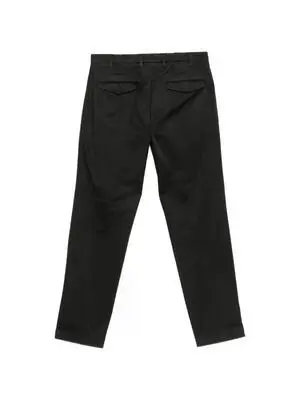 MICHAEL COAL Belt Loop Trousers - Black