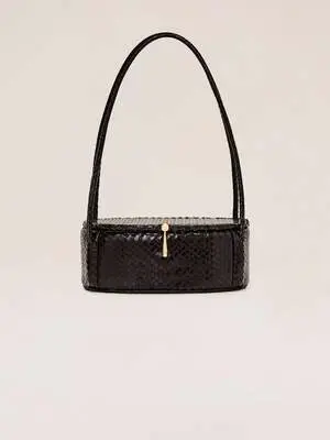 Alexis Constance Oval Top-handle Handbag