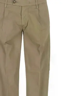 RE-HASH Pleated Turn-up Trousers
