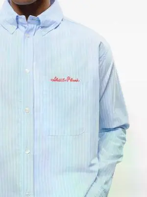 ABOUT:BLANK Striped Chest-pocket Shirt