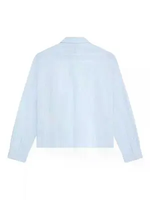ABOUT:BLANK Striped Chest-pocket Shirt