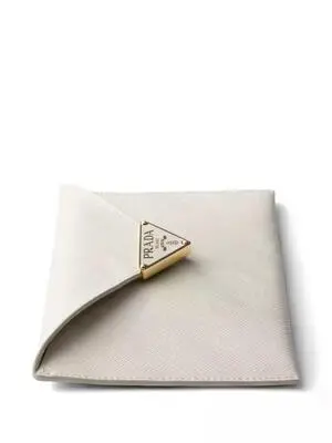 Prada Saffiano Leather Envelope Clutch