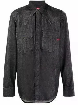 DIESEL® D-ocean Dark Denim Shirt