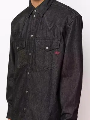 DIESEL® D-ocean Dark Denim Shirt