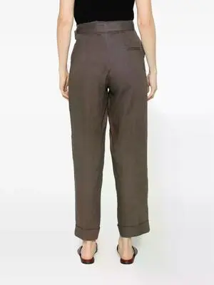 PANICALE Belted Pleated Trousers