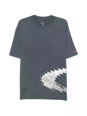 Oakley New Retro Graphic-print T-shirt - Grey