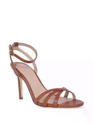Ralph Lauren Strappy Stiletto Sandals With Ankle Strap