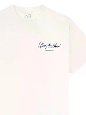 Sporty & Rich Short-sleeve Crew-neck T-shirt - Neutrals