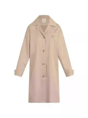 FAVORITE DAUGHTER Easy Trench Button Fastening Coat - Neutrals