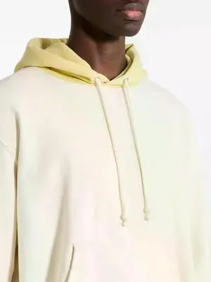 Auralee Drawstring Hood Pouch Pocket Hoodie - White