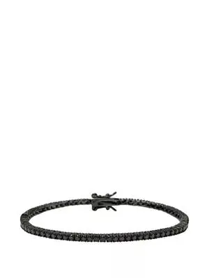 NIALAYA JEWELRY Mini Tennis Bracelet - Black