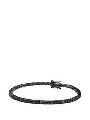 NIALAYA JEWELRY Mini Tennis Bracelet - Black
