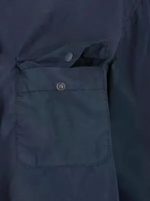 Aspesi Classic Collar Long-sleeve Shirt With Flap Pockets - Blue