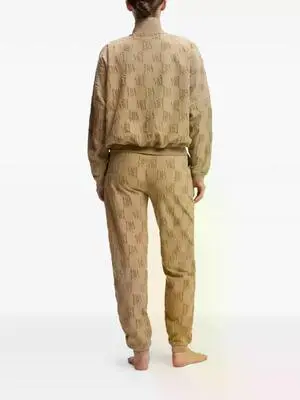 Hugo Logo Embossed Zip-up Sweatshirt