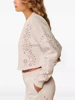 LoveShackFancy Abrah Broderie-anglaise Scalloped-hem Shorts