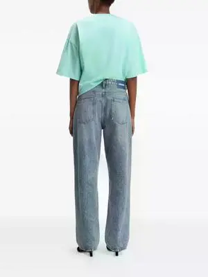 Hugo Button-fly Faded Jeans
