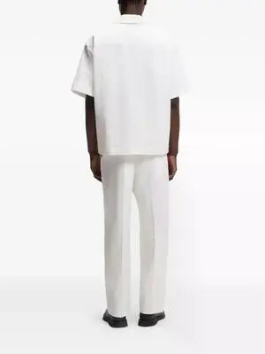Hugo Seersucker Short-sleeved Shirt