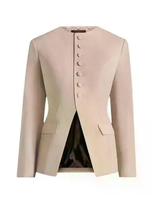 Manière De Voir Maniere De Voir Harper Detachable Collar Top - Neutrals