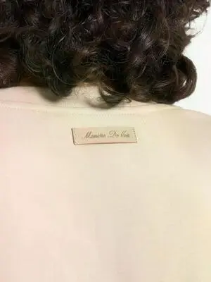 Manière De Voir Wide-shoulder Bodysuit T-shirt - Neutrals