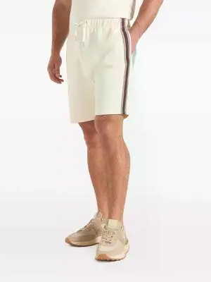 Manière De Voir Cotton Shorts With Contrast Tape