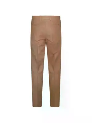 Brunello Cucinelli Pleated Waistband Tapered Trousers - Neutrals
