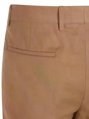 Brunello Cucinelli Pleated Waistband Tapered Trousers - Neutrals
