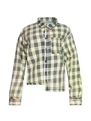 Natasha Zinko Distressed Check Jacket
