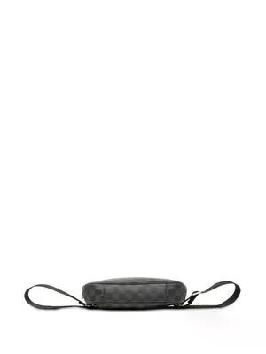 LOUIS VUITTON Damier Graphite Ambler Belt Bag - Black