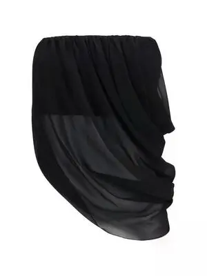 FRANCESCO MURANO Draped Strapless Blouse