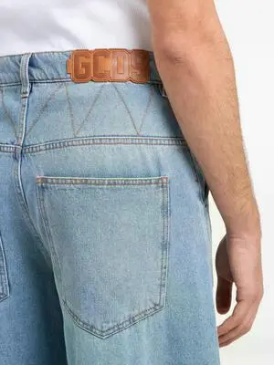 Gcds Stone-washed Wide-leg Jeans