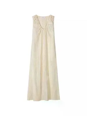 Stylein Stripe Pattern Ruched Dress