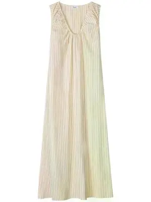 Stylein Stripe Pattern Ruched Dress