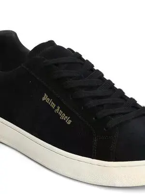 Palm Angels Logo-print Suede Sneakers