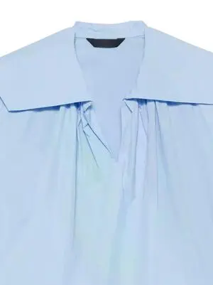 JUUN.J Sailor Collar V-neck Blouse