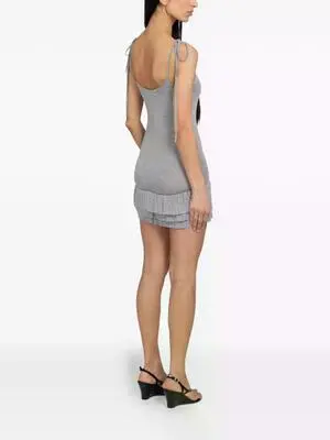 Gimaguas Jersey Ruffled Mini Dress