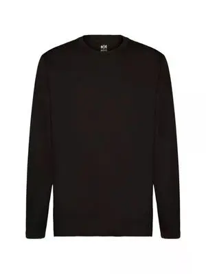 Boggi Milano Long-sleeved Pima Cotton Jersey T-shirt