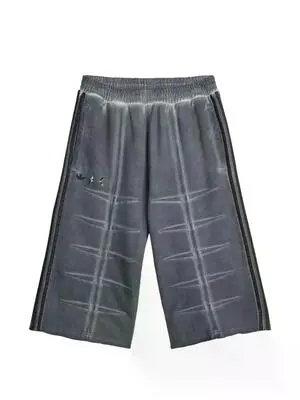 Adidas X Thug Club 3-stripes Track Shorts - Grey