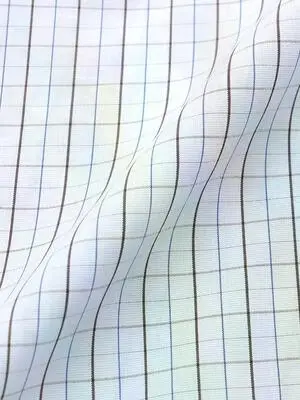 NAMACHEKO Check-print Short-sleeved Shirt