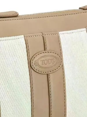 TOD'S Di Clutch Bag - Neutrals