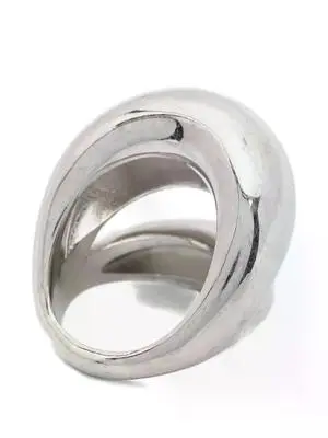 PANCONESI Sculptural Double-band Ring