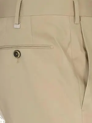PT TORINO Pressed Crease Slim-fit Trousers - Neutrals