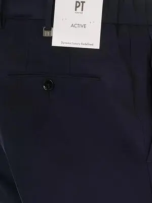 PT TORINO Active Slim-fit Trousers - Blue