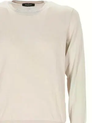 GRAN SASSO Fine-knit Crew-neck Jumper - Neutrals