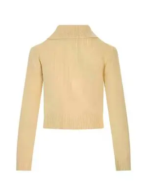 JIL SANDER Zip-up Cardigan - Neutrals