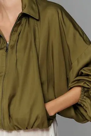 Anthropologie Oversized Bubble Jacket