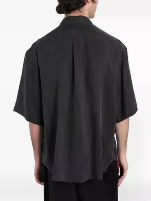 GRIFONI Short-sleeve Chest-pocket Shirt