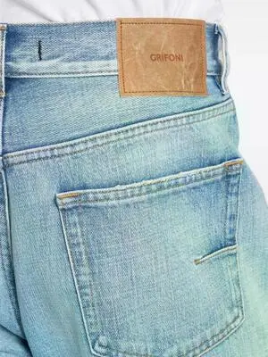 GRIFONI Faded Effect Jeans
